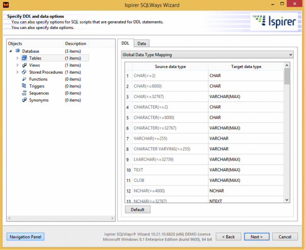 Database Migration Guide - Ispirer Knowledge Base